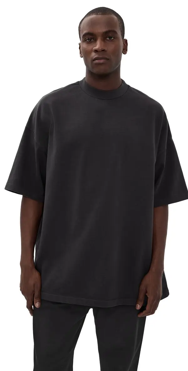 Fear Of God Signature 90's Short Sleeve Tee - Faded Black