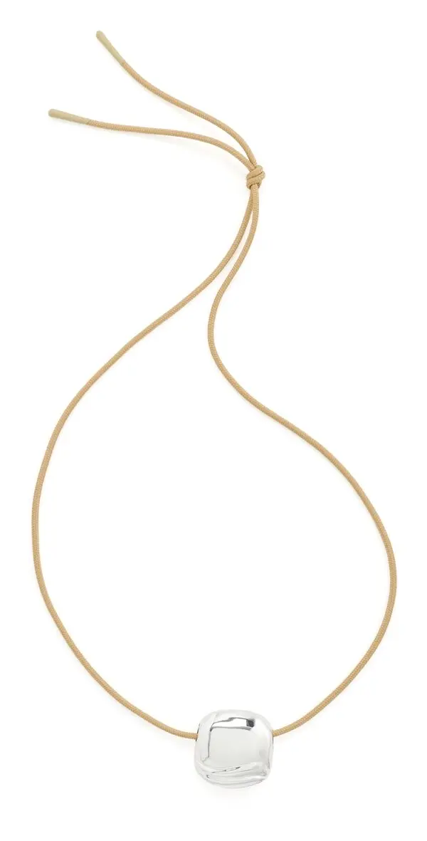 Jenny Bird Rue Rope Necklace - High Polish Silver