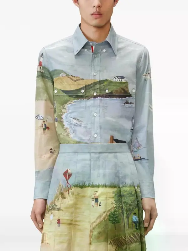 Thom Browne Nantucket Cotton Shirt