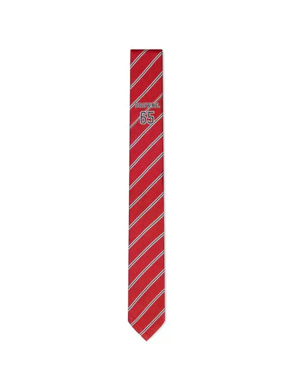 Thom Browne Diagonal Stripe Neck Tie