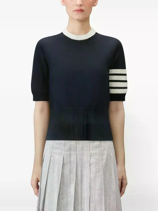 Thom Browne Hector Intarsia T-shirt