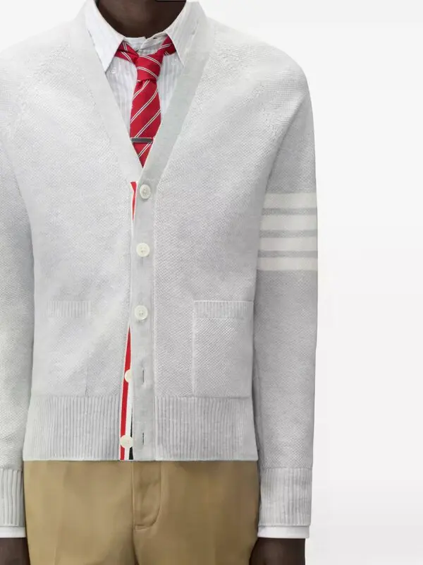 Thom Browne 4-bar Relaxed-fit Cardigan
