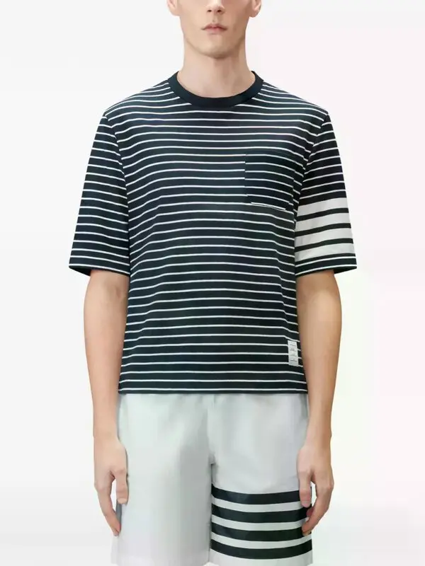 Thom Browne 4-bar Striped T-shirt