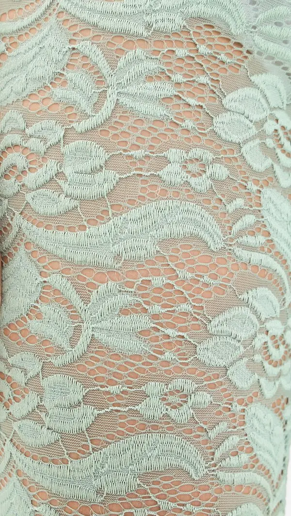 HOUSE OF AAMA Lace Capri Leggings