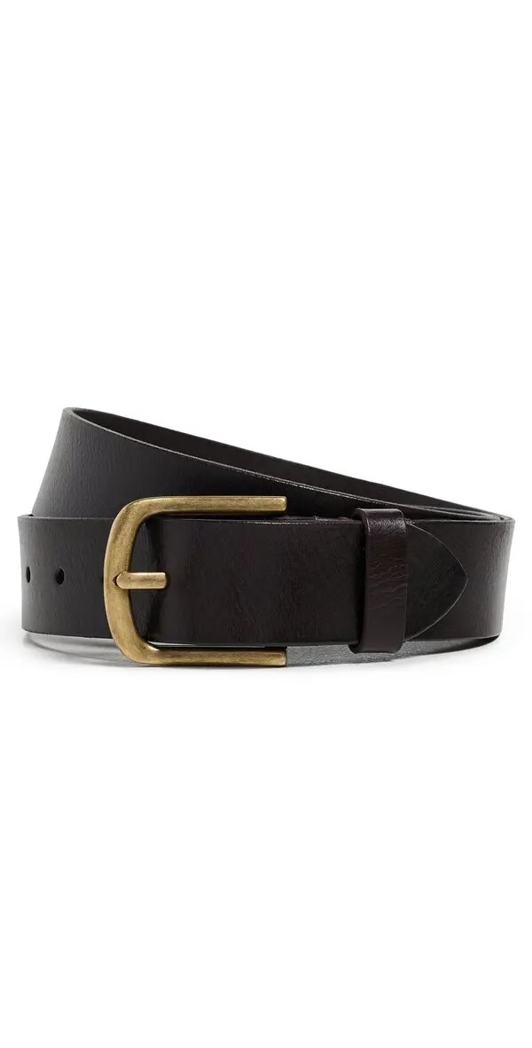 CORRIDOR Leather Belt - Brown