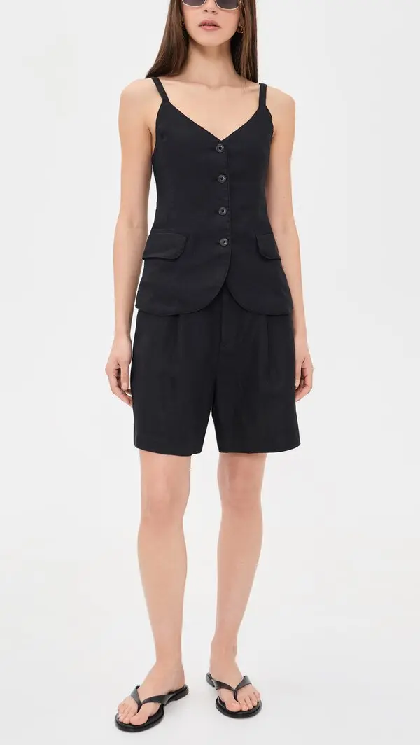 Faherty Brand Sun Strider Pleated Shorts