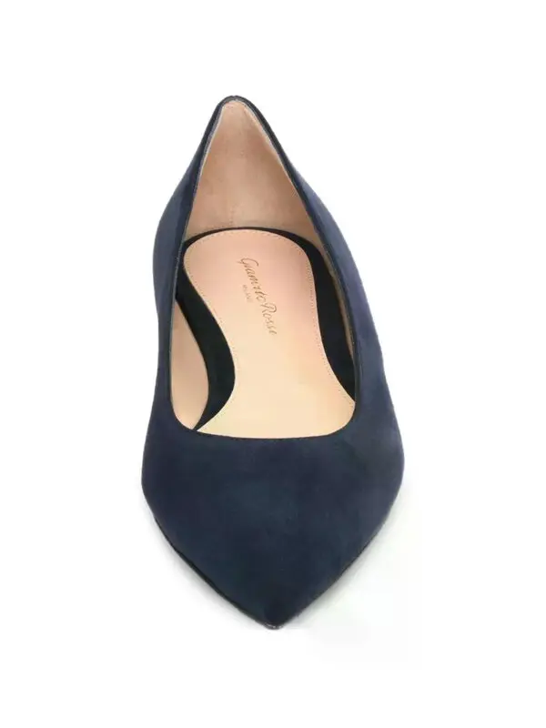 GIANVITO ROSSI Pointed-toe Ballet Flats