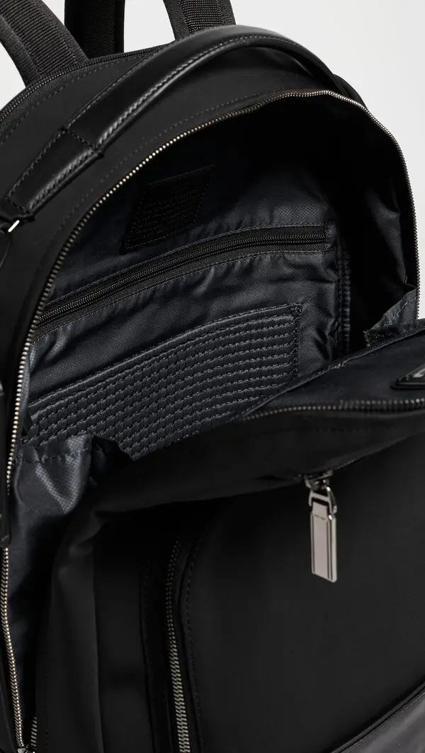 Tumi Warren Backpack With Leather Trim