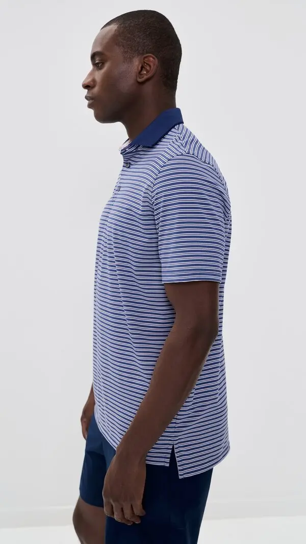 Greyson Winoka Striped Polo