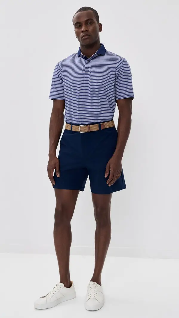 Greyson Winoka Striped Polo