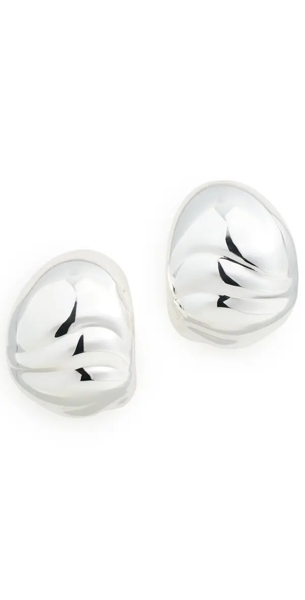 Jenny Bird Nelle Hoops - High Polish Silver