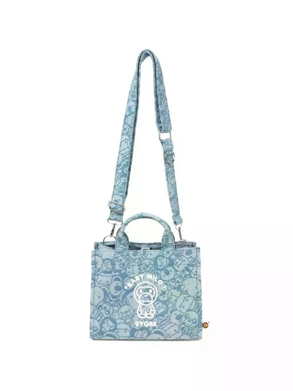 A BATHING APE Baby Milo® Store Crossbody Bag - Blue