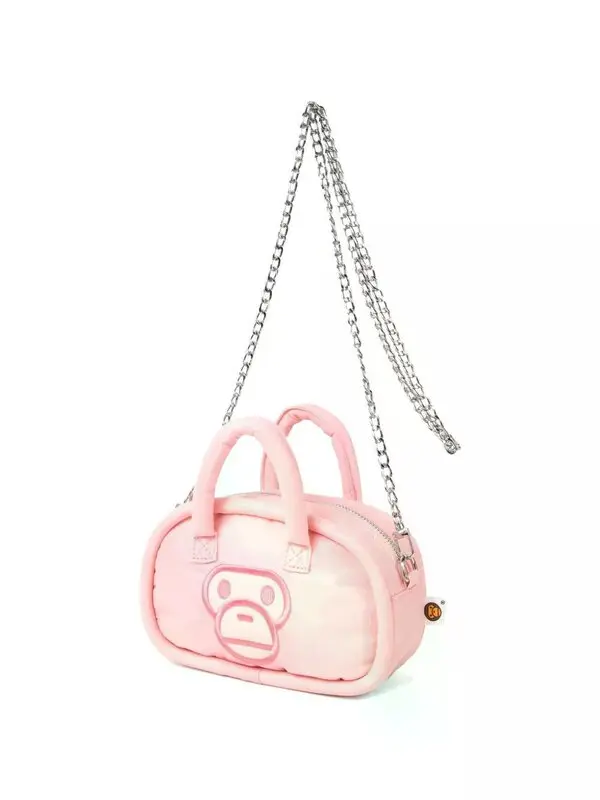 A BATHING APE Baby Milo Embroidered Crossbody Bag