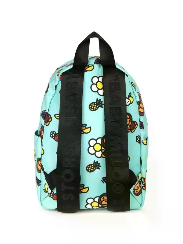 A BATHING APE Baby Milo Graphic Print Backpack