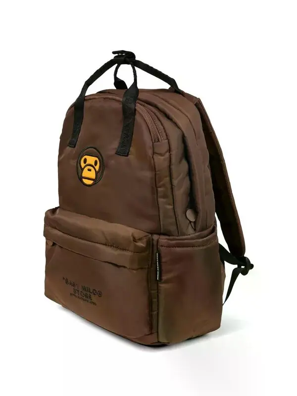 A BATHING APE Baby Milo® Store Embroidered Backpack