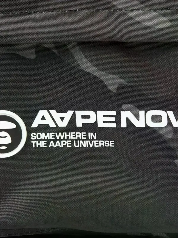 AAPE BY *A BATHING APE Camo Logo Backpack