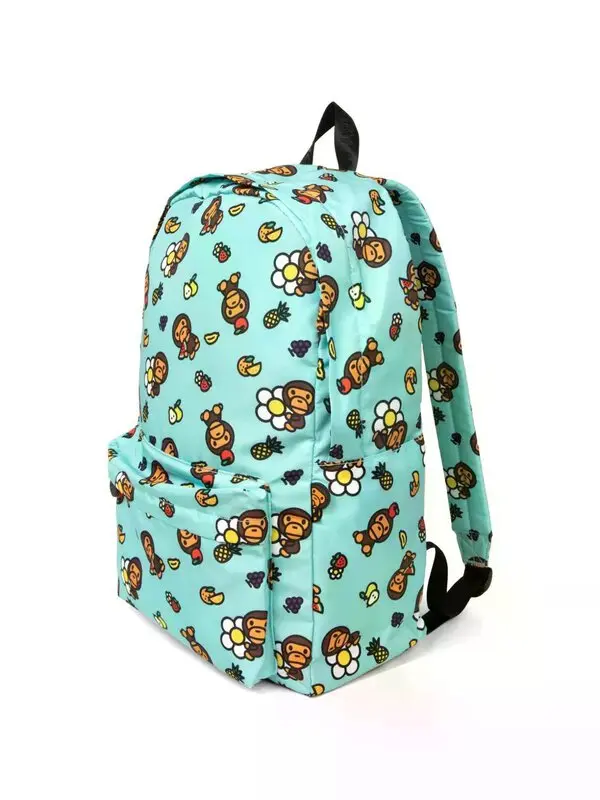 A BATHING APE Baby Milo® Store Backpack - Green