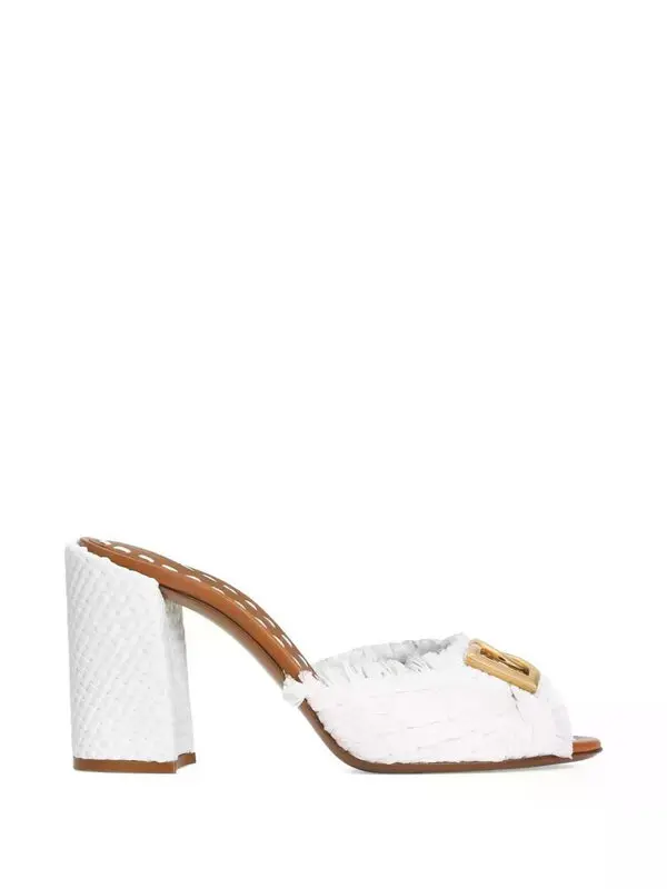 Dolce & Gabbana Raffia Mules