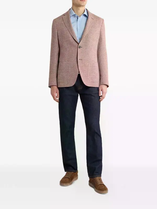 Etro Single-breasted Tweed Blazer