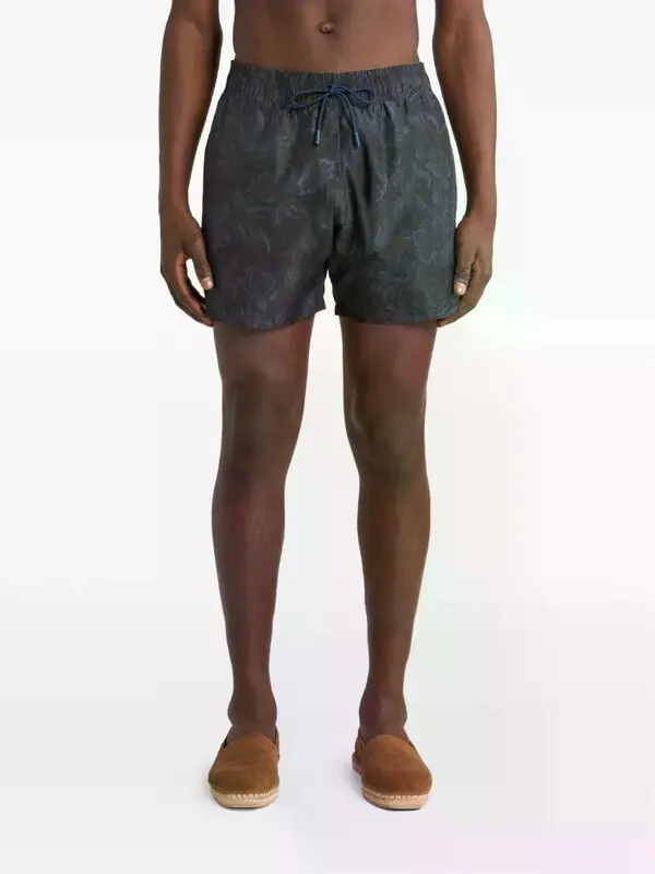 Etro Floral Print Swim Shorts