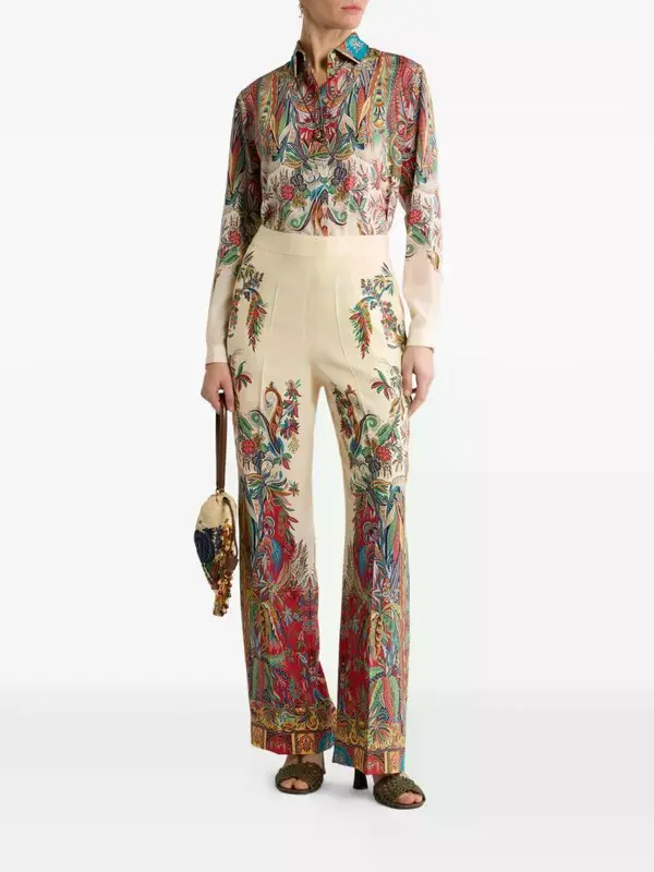 Etro Paisley-print Silk Shirt