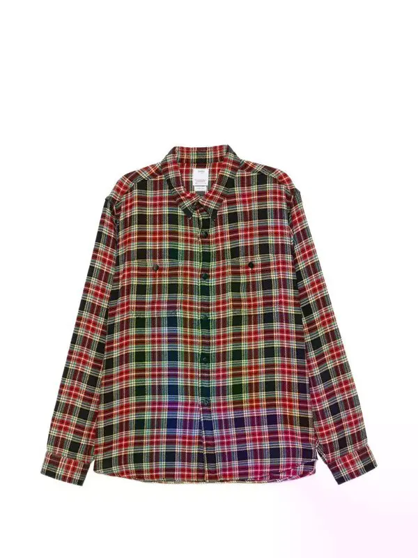 Visvim Larrikan Check Shirt - Red