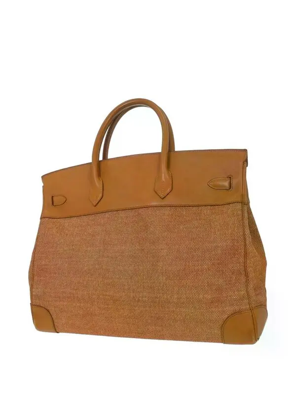 Hermès 40 Birkin Toile H Gulliver Tote Bag