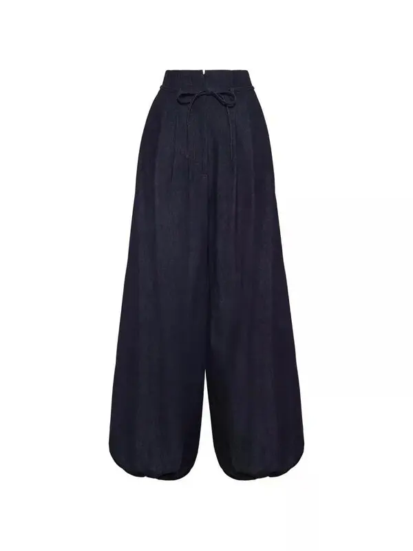 Adam Lippes Kaito Wide-leg Jeans - Blue