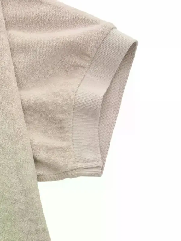 04651 / A TRIP IN A BAG Terry Johnny V-neck T-shirt