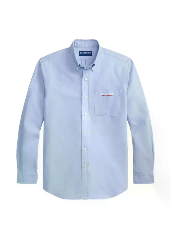 Polo Ralph Lauren Polo Sport Logo-embroidered Shirt - Blue