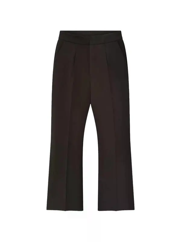 Fear Of God Pleated Flared Trousers - Brown