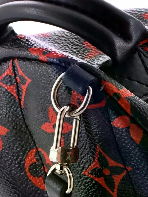 LOUIS VUITTON Palm Springs Limited Edition Monogram Infrarouge Mini Backpack