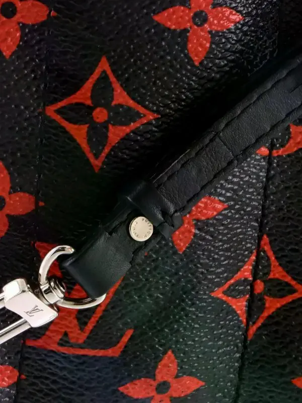 LOUIS VUITTON Palm Springs Limited Edition Monogram Infrarouge Mini Backpack