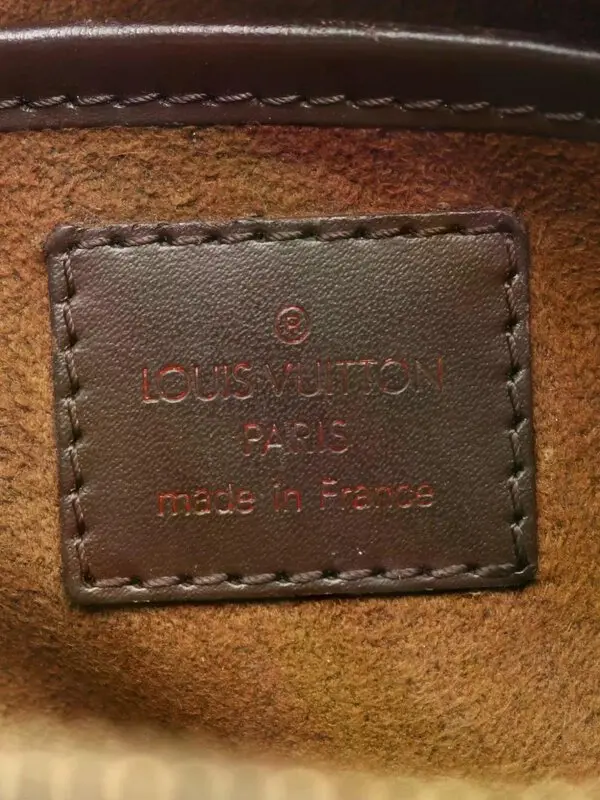 LOUIS VUITTON Damier Ebene Clutch Bag