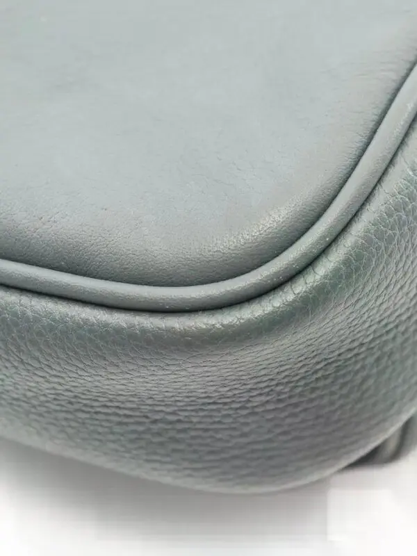 BVLGARI Grained Leather Shoulder Bag