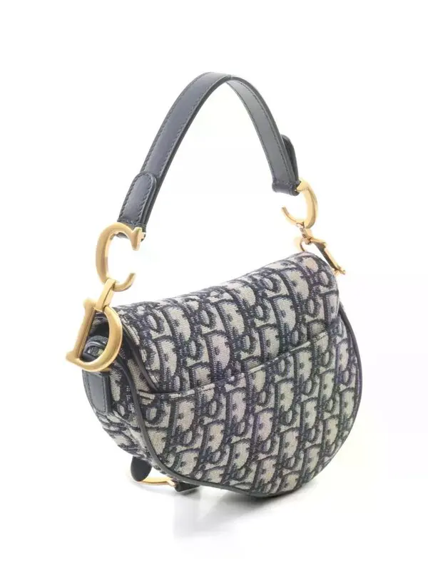 Dior Oblique Saddle Handbag