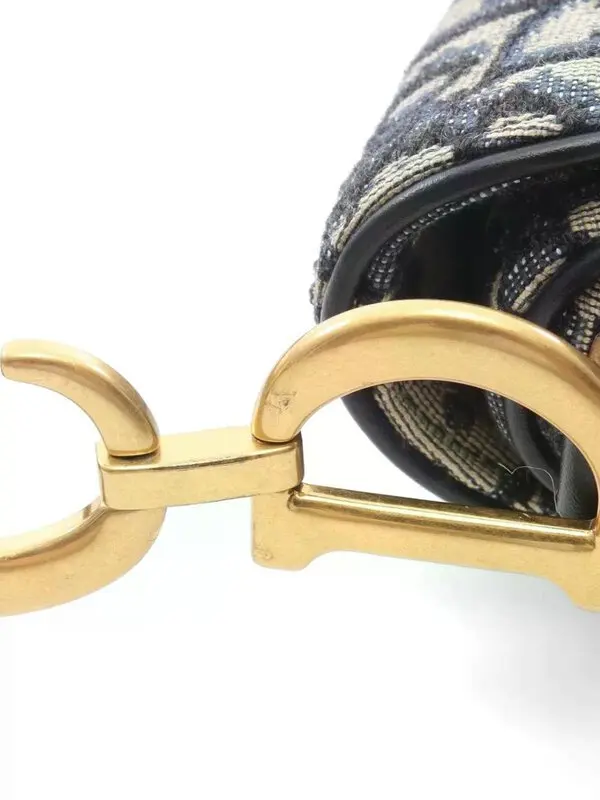 Dior Oblique Saddle Handbag