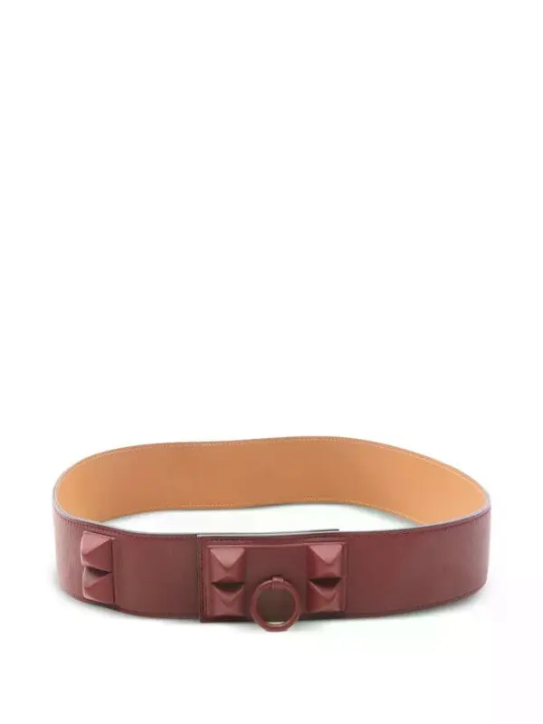 Hermès Coridian Leather Belt