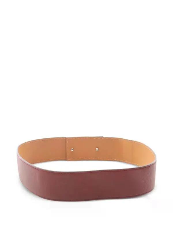 Hermès Coridian Leather Belt
