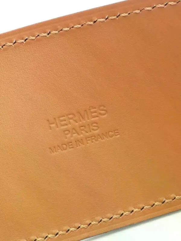 Hermès Coridian Leather Belt