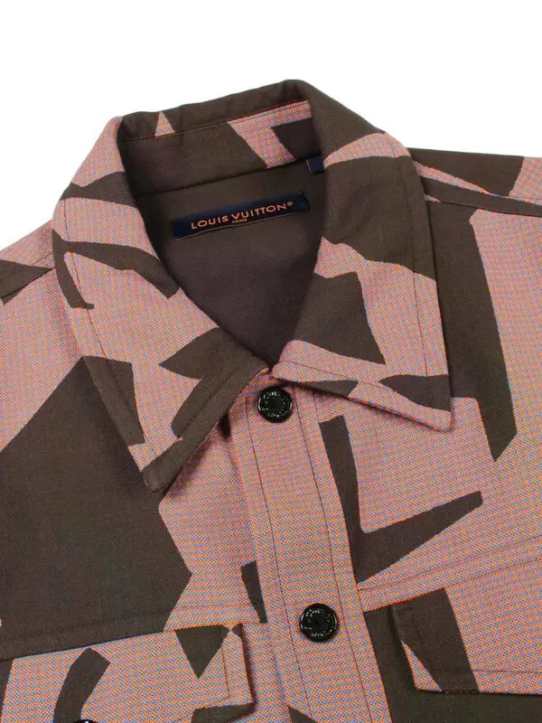 LOUIS VUITTON 2010s Double-face Overshirt Jacket