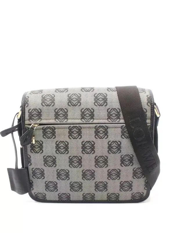Loewe Anagram Shoulder Bag - Grey