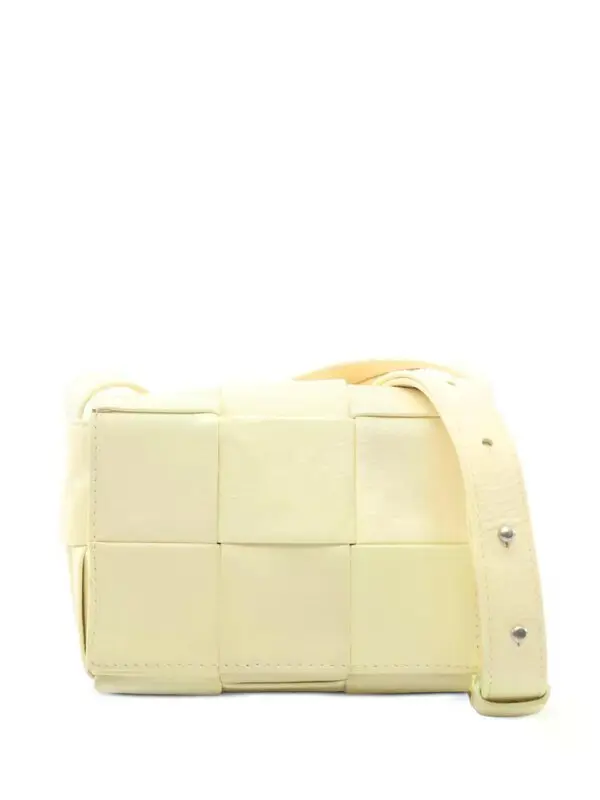 Bottega Veneta 2000s Mini Cassette Shoulder Bag