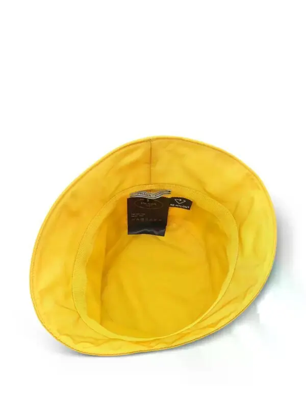 Prada Re-nylon Striped Bucket Hat