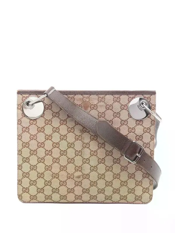 Gucci Gg Canvas Shoulder Bag - Neutrals