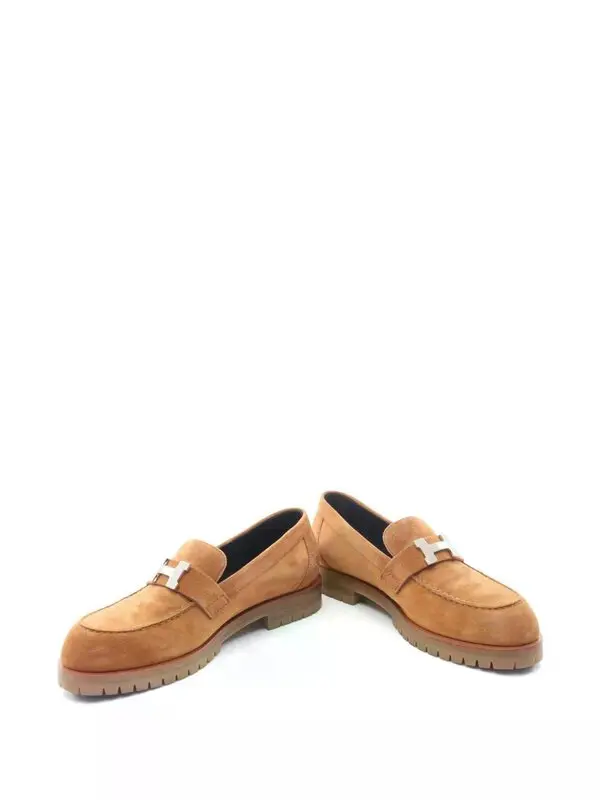 Hermès Faubourg Suede Loafers