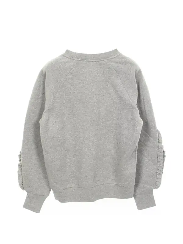 Burberry Ruffled Sweatshirt