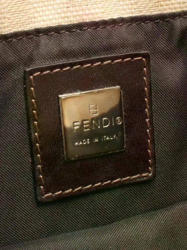 Fendi Zucca Mamma Shoulder Bag