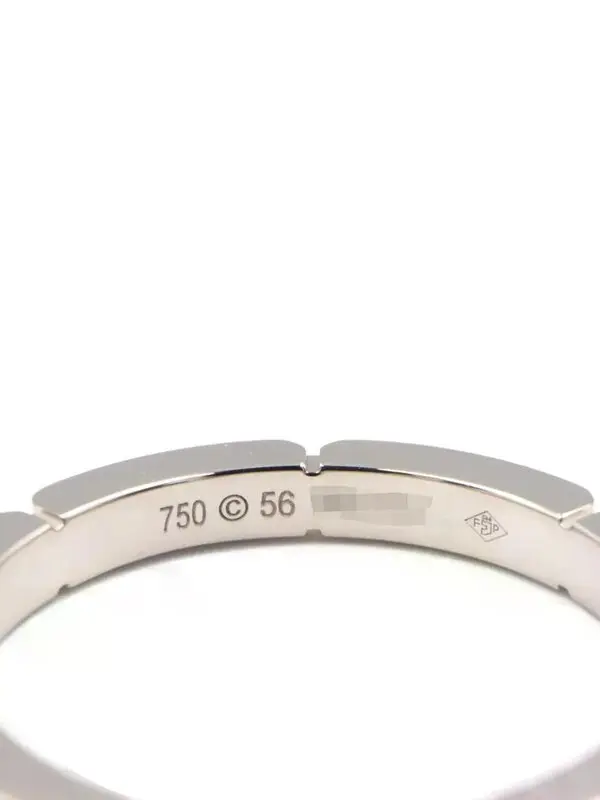 Cartier Maillon Panthère Ring In 18k White Gold