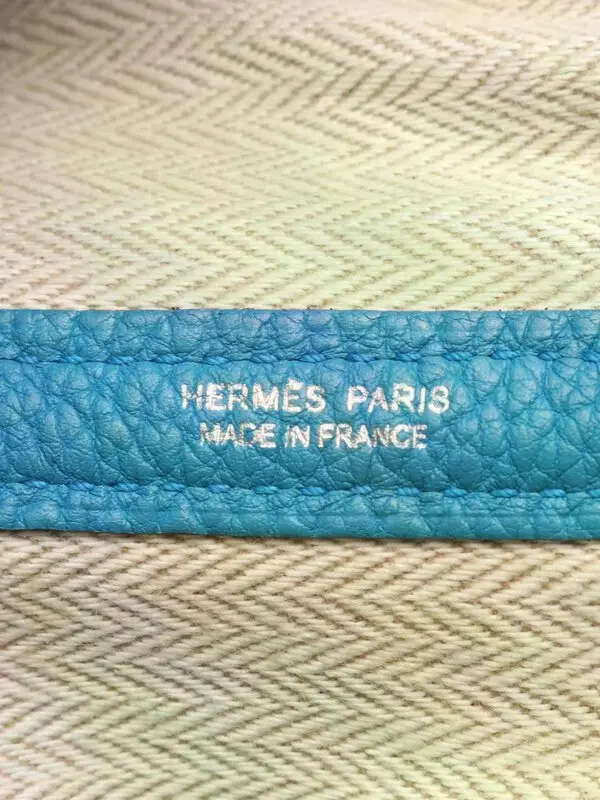 Hermès Garden Party Pm Leather Tote Bag